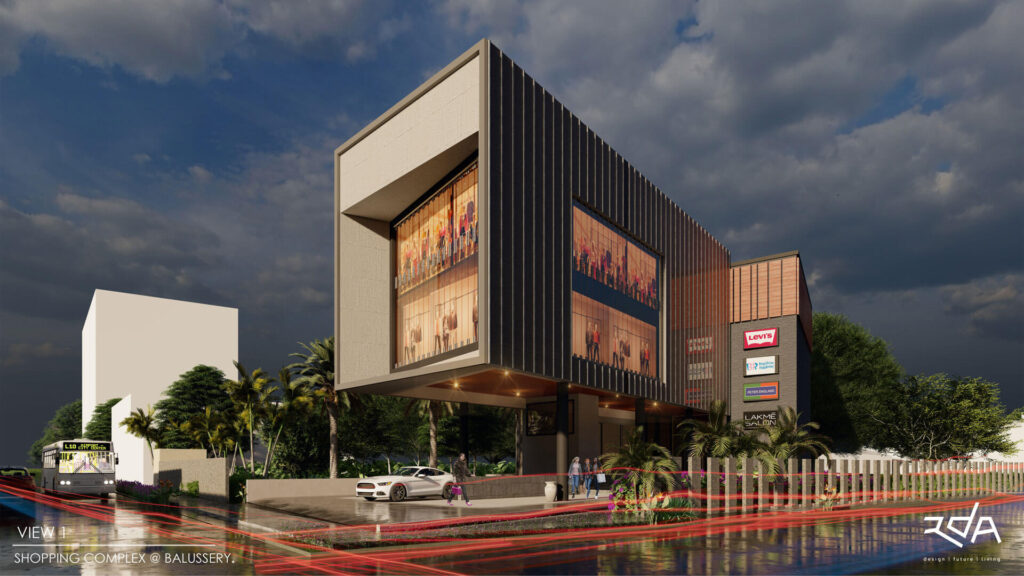 Shopping complex at Balussery - RDA